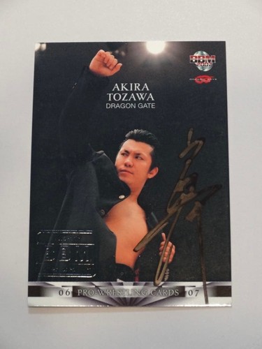 Yo Tozawa Card Pro Wrestling DragGate WWE v5 | eBay
