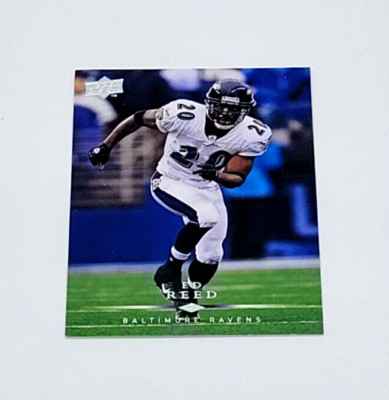 2008 Upper Deck Football Ed Reed Baltimore Ravens #12 HOF | eBay
