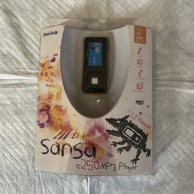 New SanDisk Sansa Express 2 GB MP3 Player - Black (SDMX7-2048-A18) | eBay