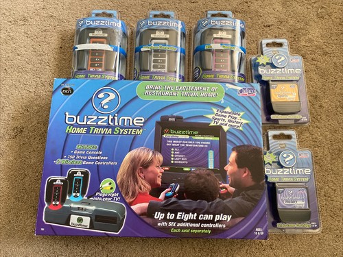 Buzztime Home Trivia Game Console 3 Extra Wireless Controllers, 2 New ...