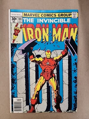 The Invincible Iron Man Volume 1 #100. Anniversary Issue. J12 | eBay
