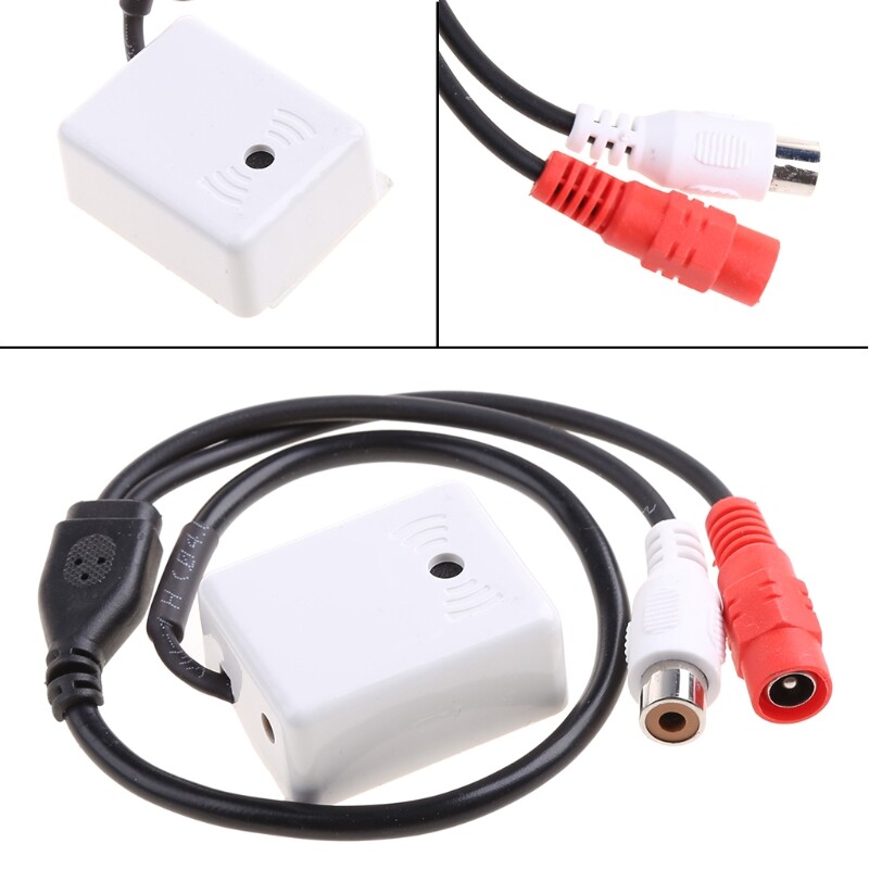 Microphone Pickup Sound Monitoring Device For CCTV Camera Security ...