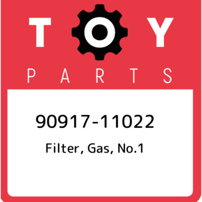 90917-11022 Toyota Filter, gas, no.1 9091711022, New Genuine OEM Part ...