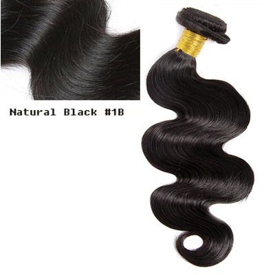 Body Wave 1 bundle 100g Hair Weave Sew In Extension 100 Human Black Ali ...
