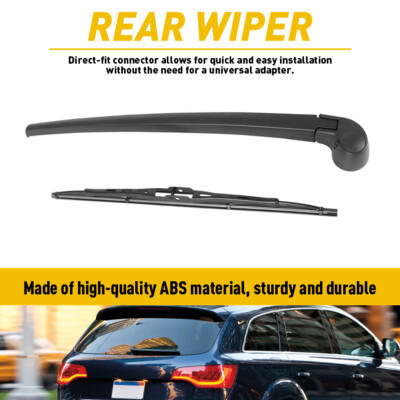 REAR WIPER ARM & BLADE FOR AUDI Q7 2006 - 2015 4L0955407 4L09554071P9 ...
