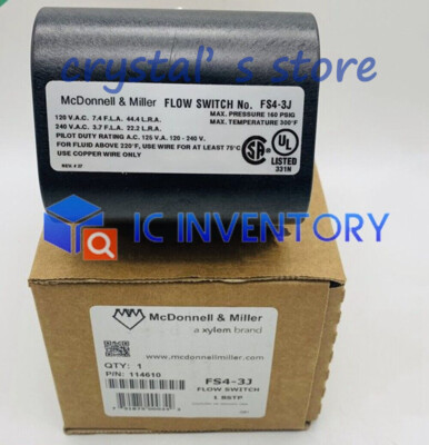 1PCS NEW ITT flow switch FS4-3J | eBay