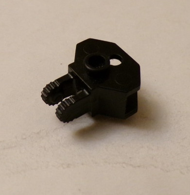 Lego x1 Black 1x2 Hinge, Locking Fingers, Ball Joint Socket, 30396 (028 ...
