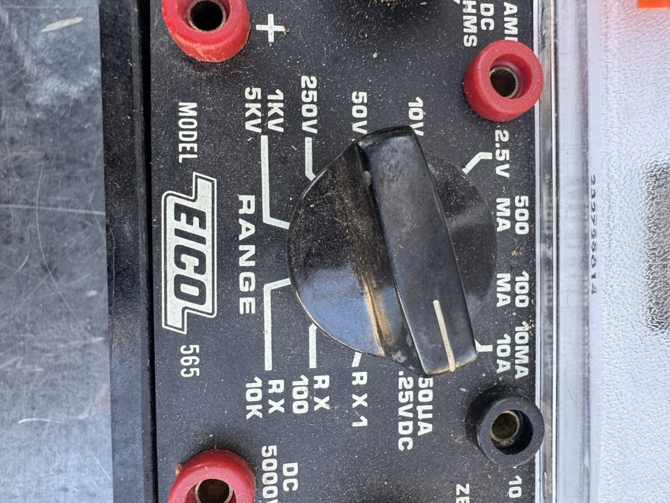 Eico 565 Analog Volt Ohm Multimeter Untested | eBay
