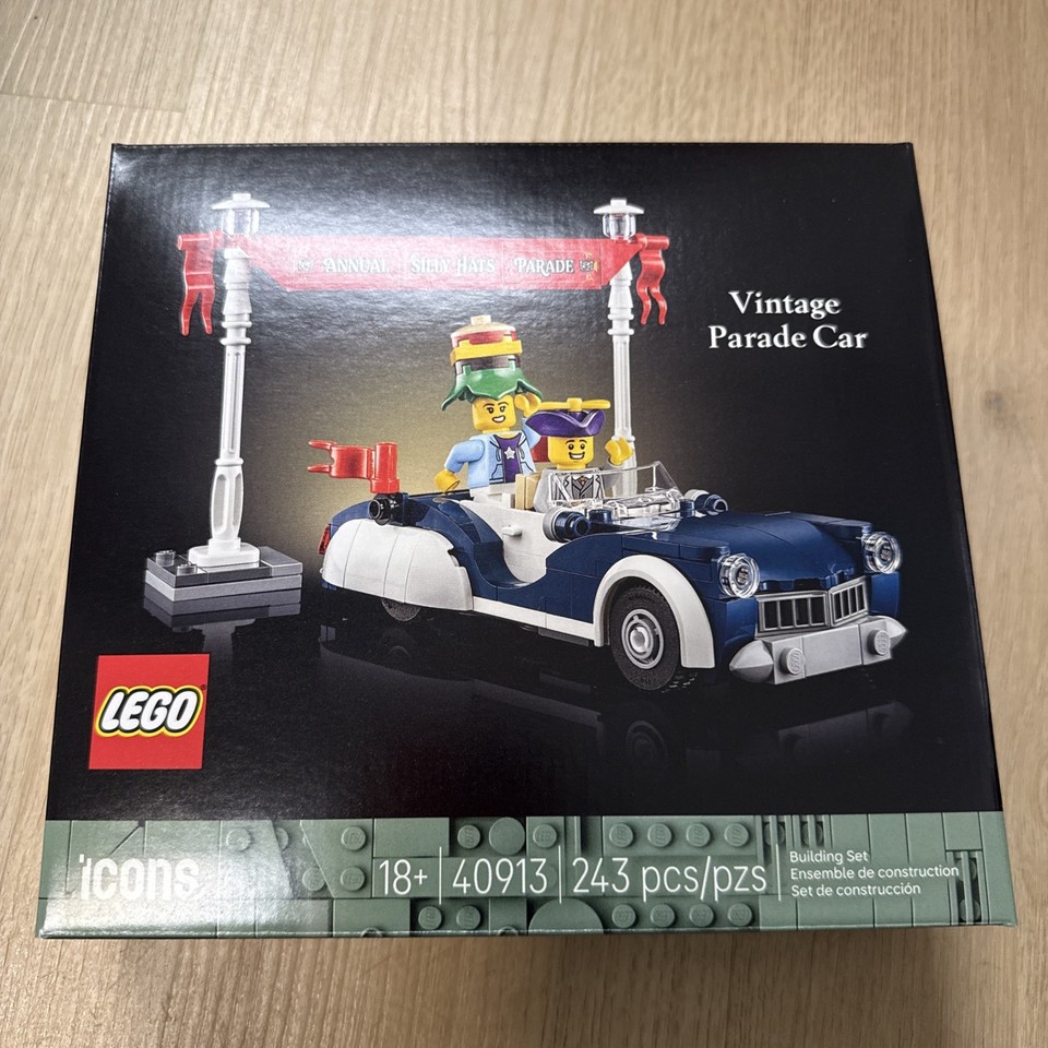 LEGO 40913 Vintage Parade Car Exclusive GWP 2026 Modular Presale New ...