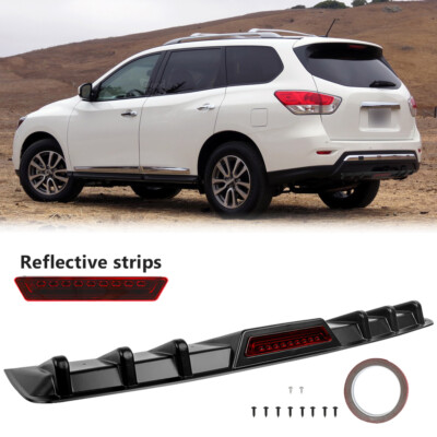 For Nissan Pathfinder Car Rear Bumper Lip Diffuser Spoiler w ...