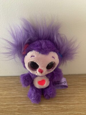 Ylvi And The Minimoomis - "Mooli" Purple Plush Soft Toy Keychain 11cm ...