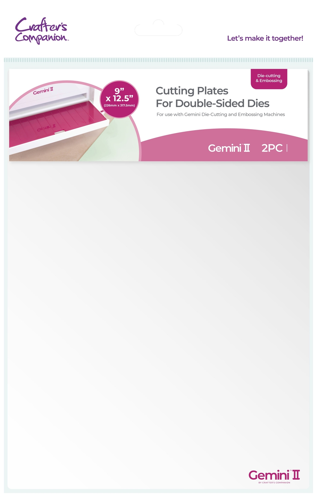 Gemini II Cutting Plates For Double-Sided Dies-9"X12.5" | eBay