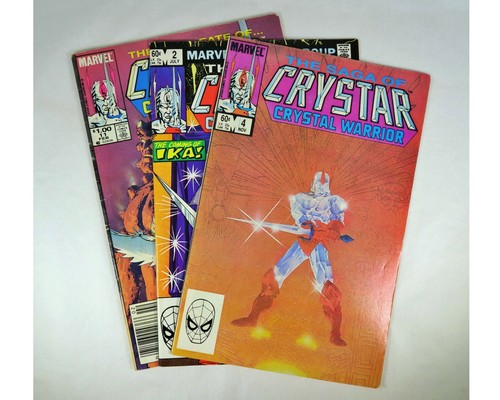 Saga of Crystar Crystal Warrior Comic Books Lot #2, #4, #11 Marvel Stan Lee | eBay