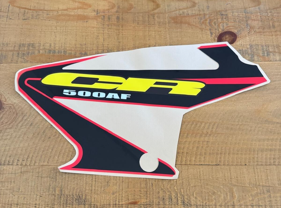 2003HONDA CR 500AF CR 500 AF STROKE SHROUDS PANELS DECALS GRAPHICS ...