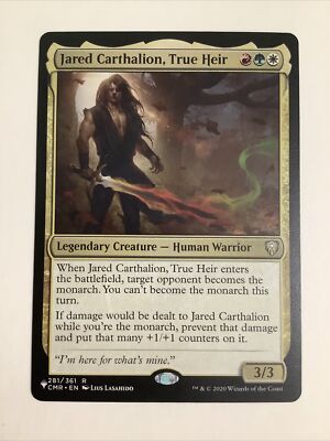 Jared Carthalion, True Heir — The List Rare 281/361 MTG Card | eBay