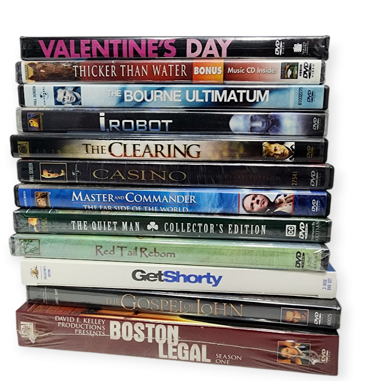 Lot of 26 Brand New Factory Sealed DVDs - All Genres | eBay