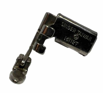 VTG SINGER SIMANCO 161127 Adjustable Zipper Cording Foot Sewing Hinged ...