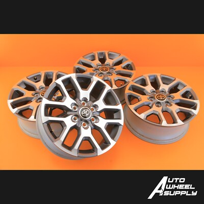 Toyota Tundra 2022-2024 Grey Machined 20" Inch OEM Set of 4 Wheels Rims ...