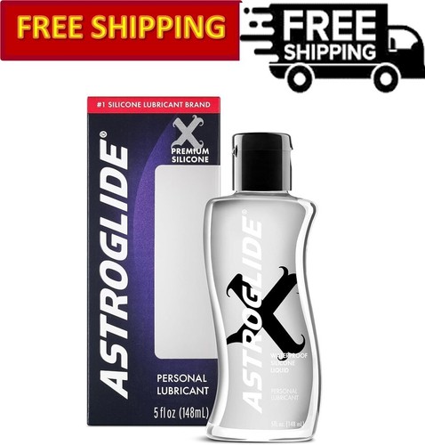 Astroglide X Liquid, Premium Waterproof Silicone Personal Lubricant, 5 ...