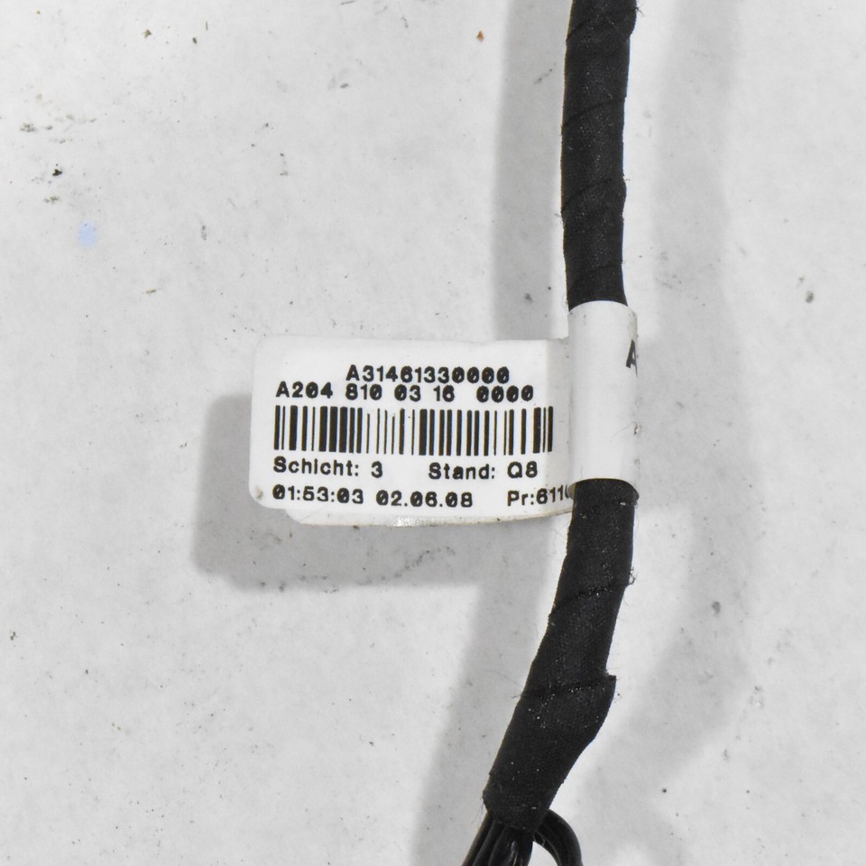 08-09 Mercedes W204 C300 C350 Left Driver Door Mirror Assembly Black ...