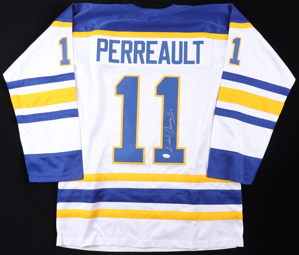 Gilbert Perreault Signed Sabres Jersey /JSA COA Buffalo's French ...
