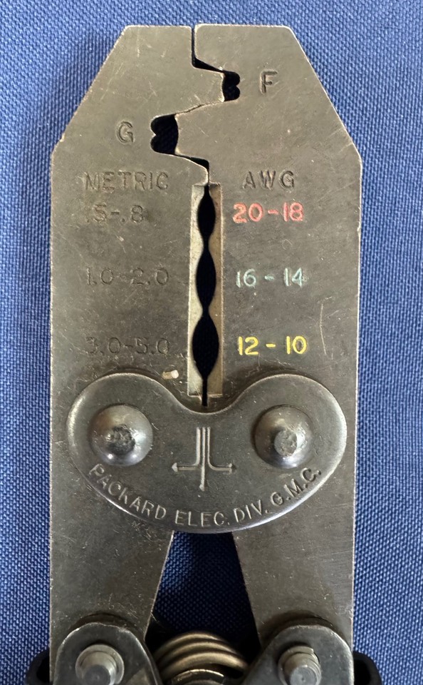 Packard Electric 12085115 Terminal Crimping Tool (EL1) | eBay