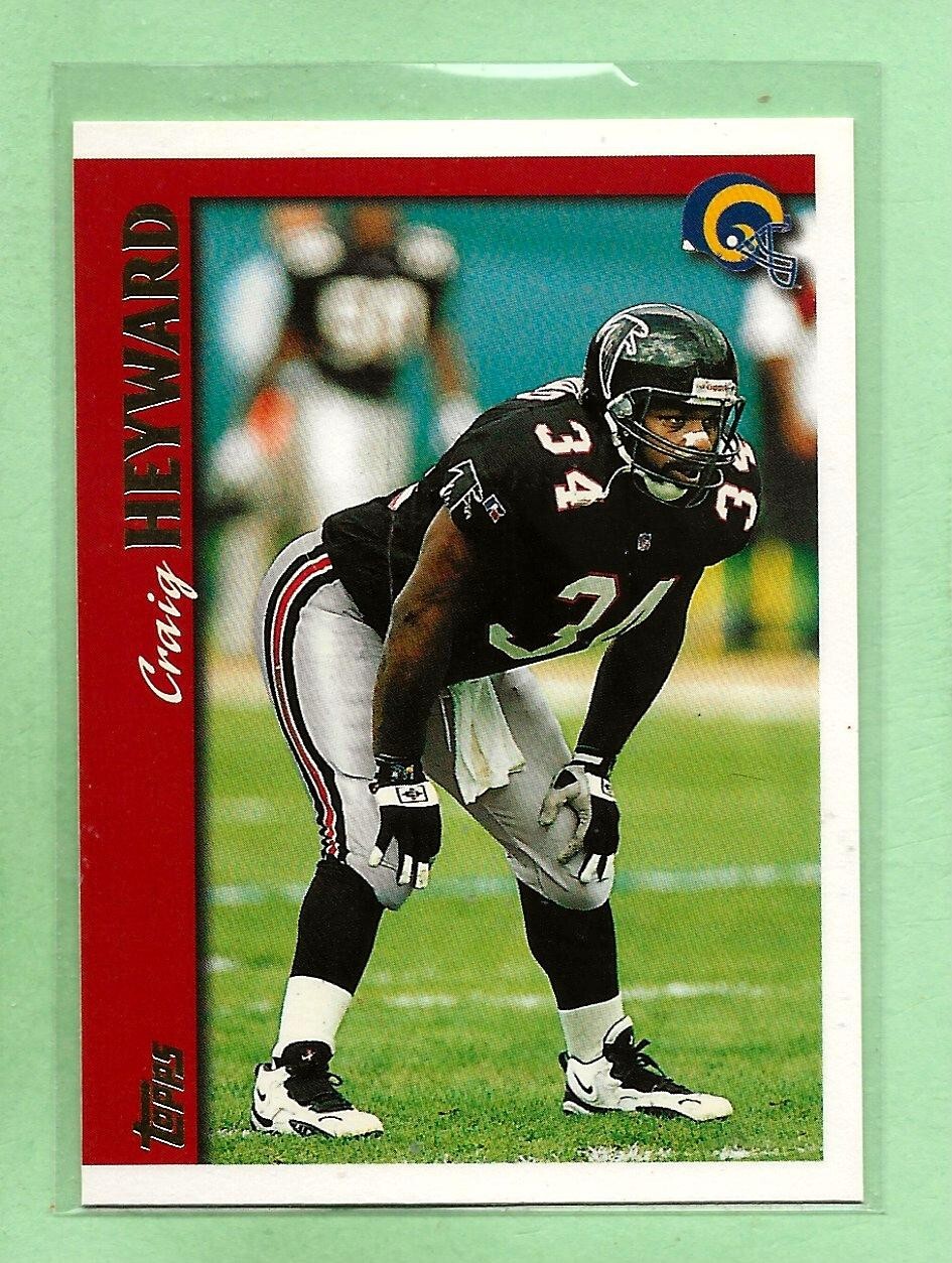CRAIG HEYWARD - 1997 Topps - #173 - Falcons - Comb. Shipping | eBay