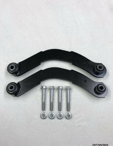 2x Rear Lateral Upper Link Arm & Bolts for MITSUBISHI LANCER 2003+ ZWT ...