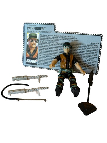1990 Vintage G.I. GI Joe Pathfinder v1 Figure With Accessories | eBay