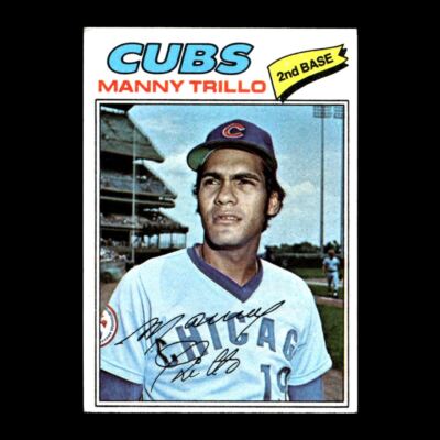 Manny Trillo 1977 Topps Chicago Cubs #395 Nice! | eBay