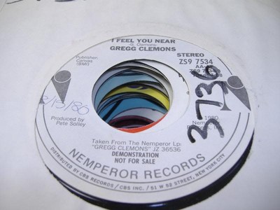 Rock Promo 45 GREGG CLEMONS I Feel You Near on Nemperor (PROMO) 7 | eBay