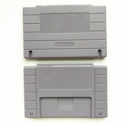 Gray SNES Super Nintendo Snap-On Replacement Shell Cartridge Case | eBay