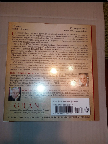 Grant by Ron Chernow (2017, Compact Disc, Unabridged edition) for sale ...