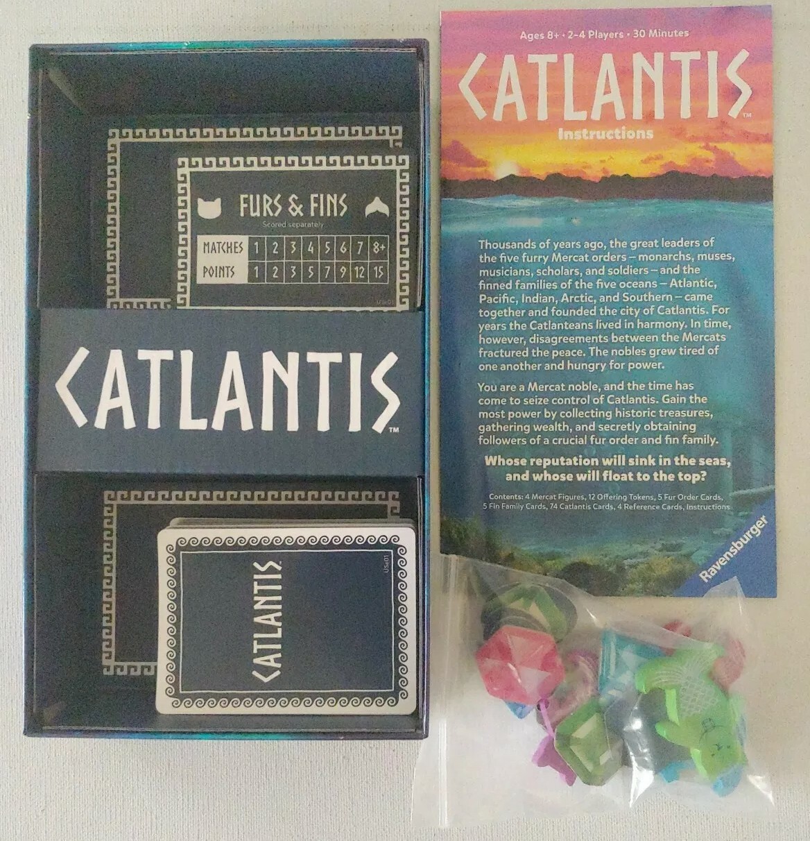 Catlantis Card Game Ravensburger | eBay