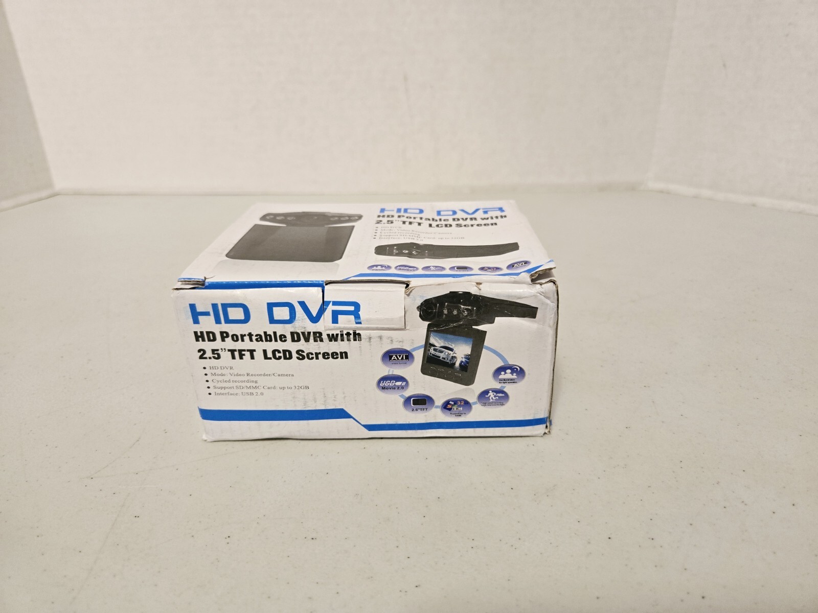 HD DVR Dashcam HD Portable DVR with 2.5" TFT LCD Screen - New in Box | eBay