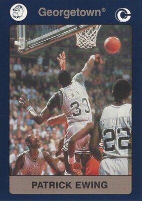 1991 Collegiate Collection Georgetown Hoyas #2 Patrick Ewing | eBay