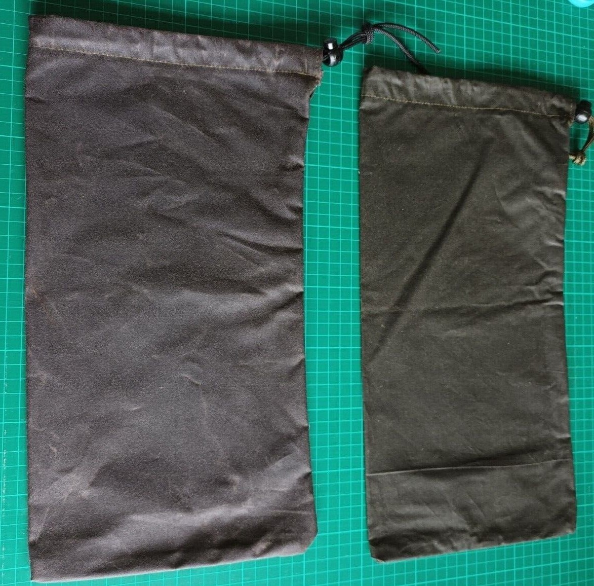 Bushcraft Wild camping Tarp Bag in waxed canvas | eBay UK