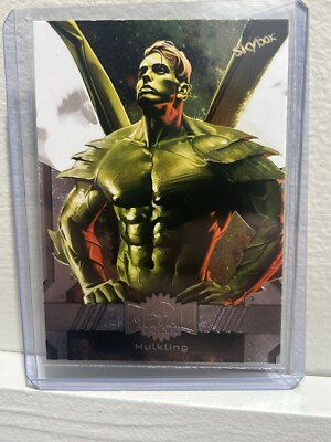 2024 SkyBox Marvel Metal Universe Avengers Hulking Copper FX #74 Low ...