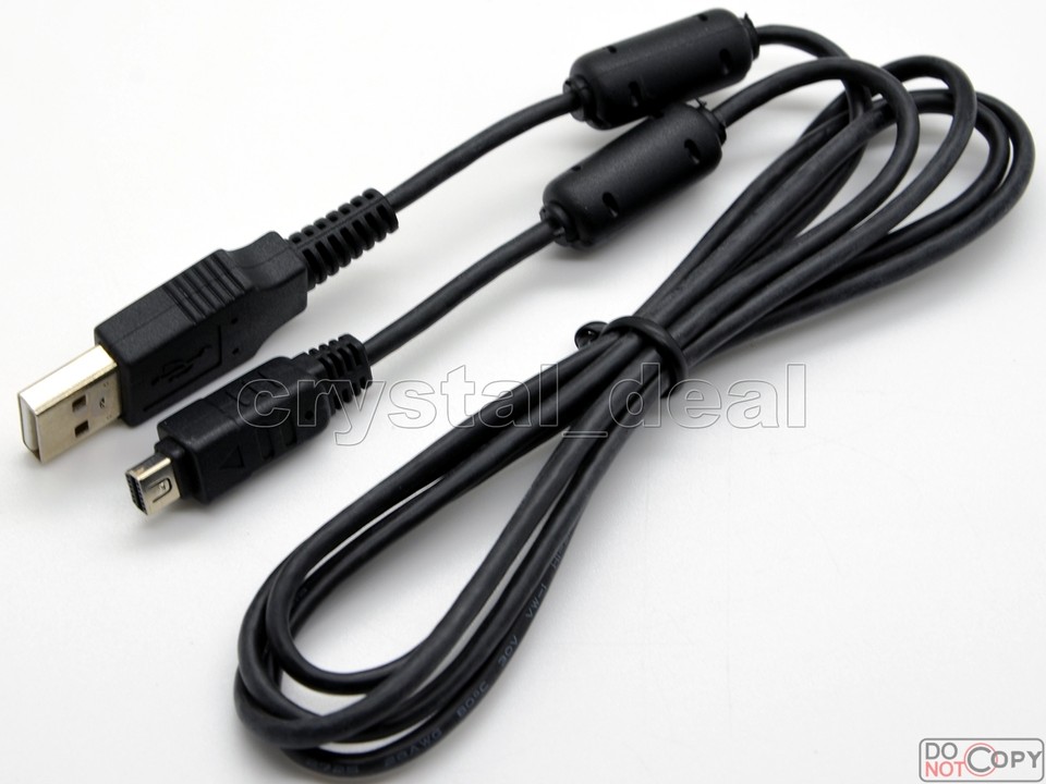 USB Data Cable Cord Lead For Olympus Stylus 830 840 850sw 1000 1010 ...