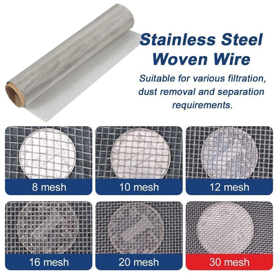 Stainless Steel Mesh Roll Rodent Proof Sheet Air Brick Pest Control ...
