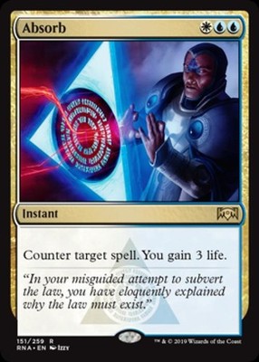 Absorb - LP Foil R : Ravnica Allegiance | eBay