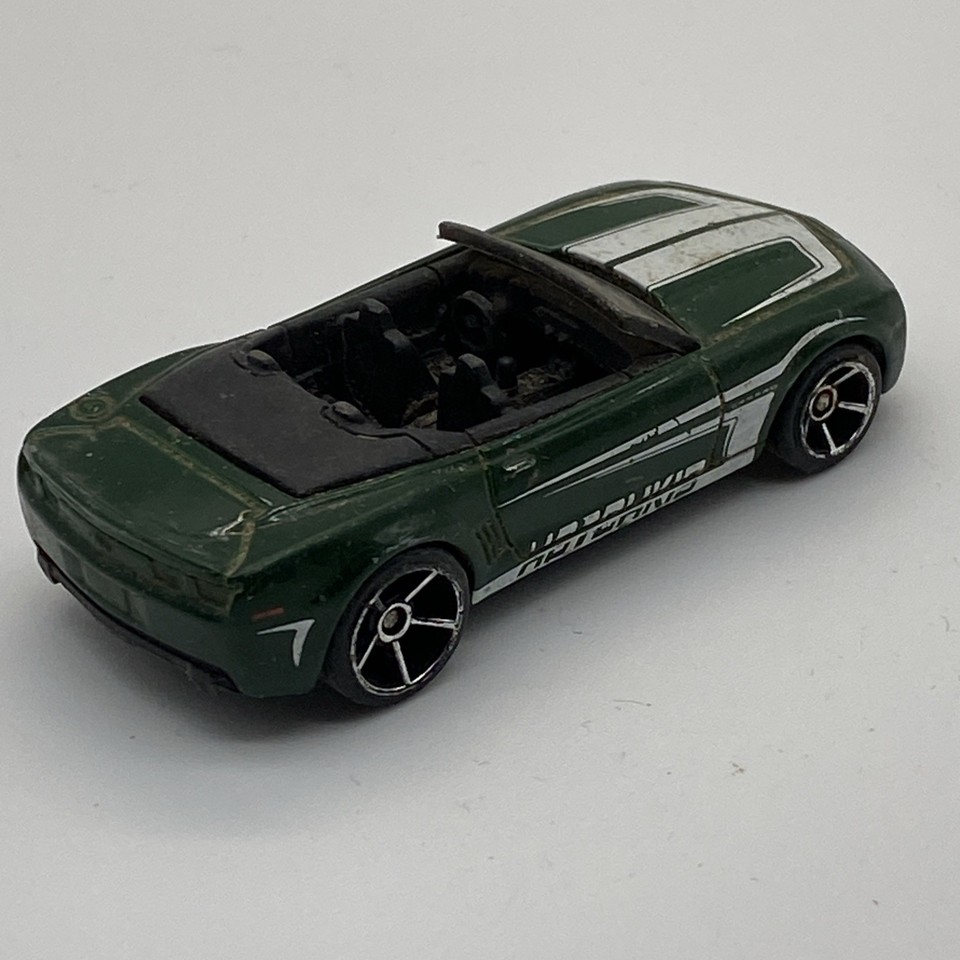 Hot Wheels Green Camaro Convertible Concept Made in Malaysia | eBay