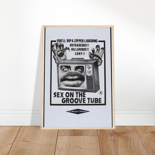 Vintage TV Comedy Movie Framed Poster - Retro Film Advertisement Art ...