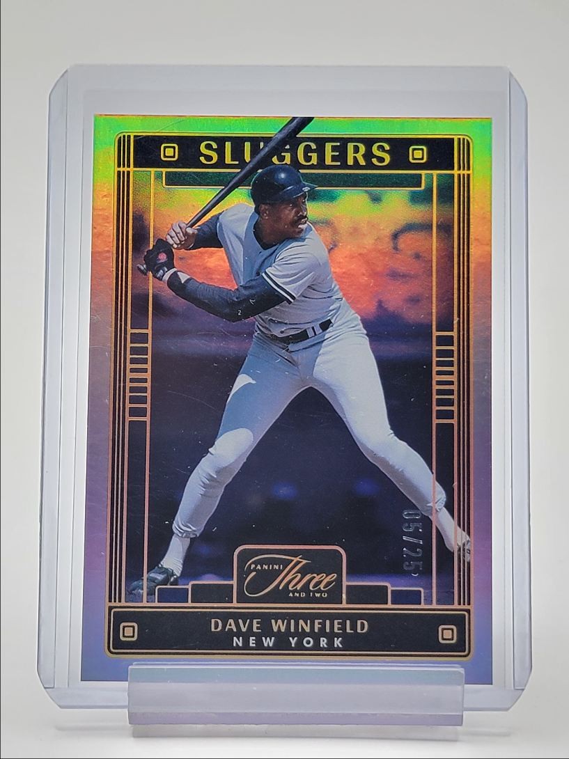Dave Winfield 2023 Panini Three and Two #S-DW Sluggers - Holo Gold /25 ...