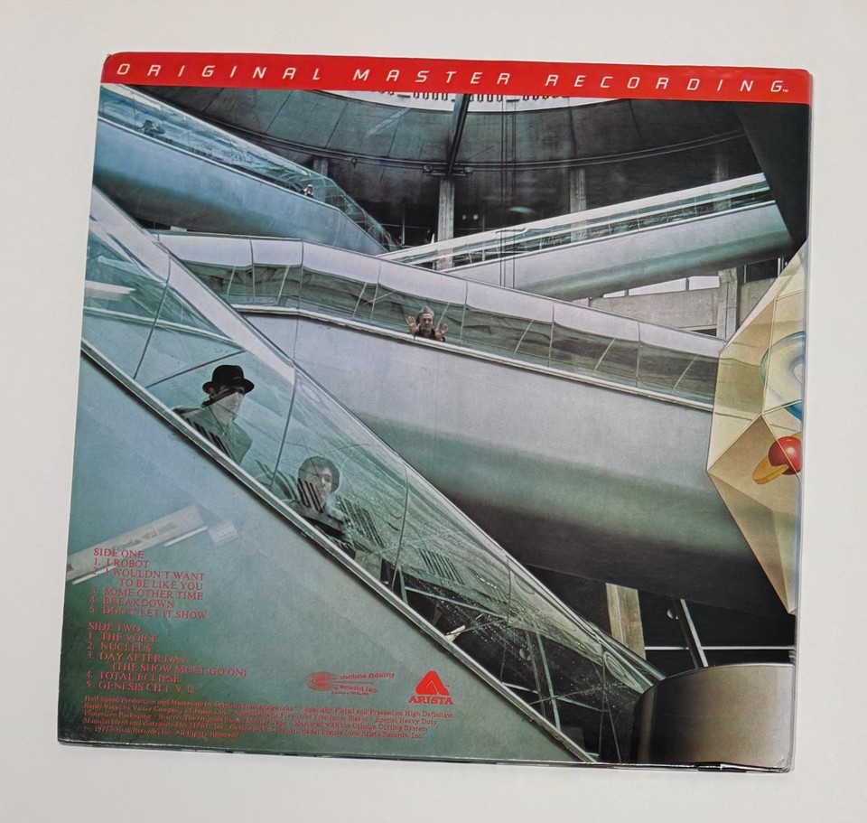 ALAN PARSONS PROJECT I ROBOT LP MFSL ORIGINAL MASTER RECORDING NM 1-084 ...