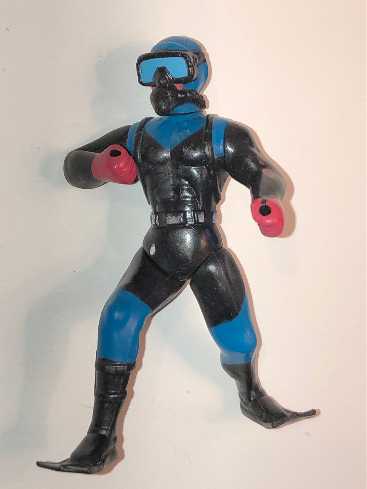 Vtg Scuba Diver Action Figure 4" | eBay