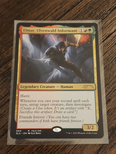 Elmar, Ulvenwald Informant THE LIST MTG Streets Of New Capenna - Pack ...