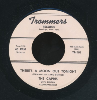 45bs-vocal group-TROMMERS 101- The Capris | eBay