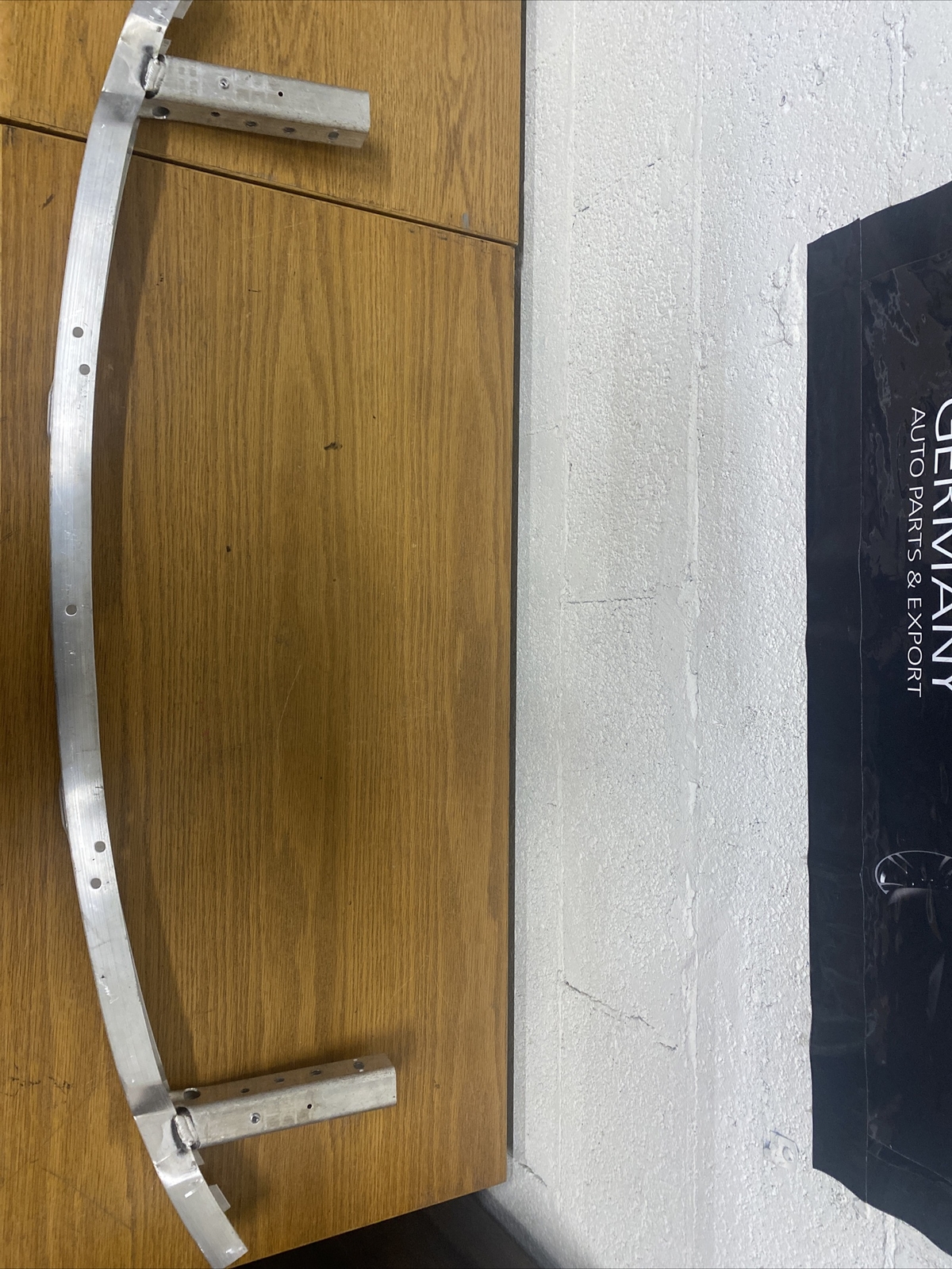 BMW 5 G30 FRONT BUMPER REINFORCEMENT MOUNT LOWER 51117385290 17-19 ...