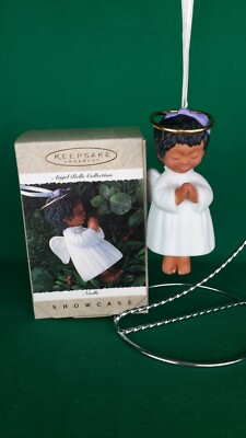 1995 HALLMARK "NOELLE" ANGEL BELLS COLLECTION SHOWCASE PORCELAIN NEW | eBay